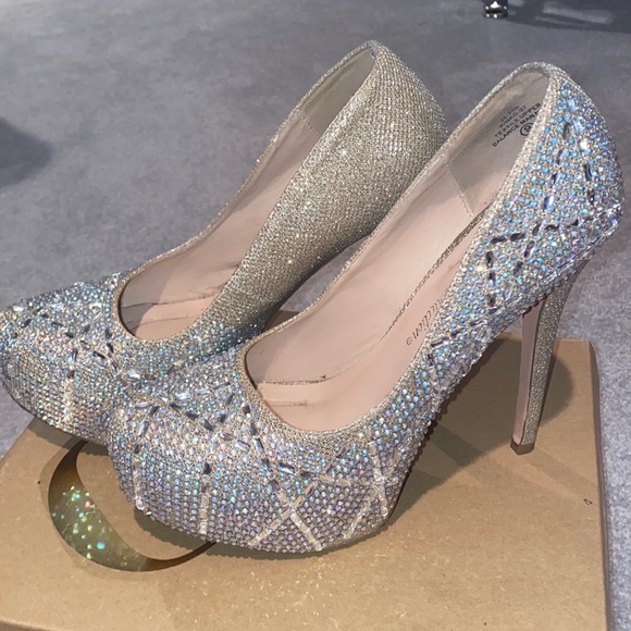 De Blossom Collection | Shoes | De Blossum Collection Bedazzled Heels ...